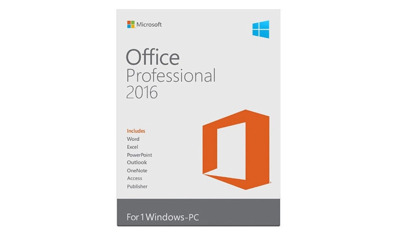 Microsoft Office 2016 Professional 1 PC